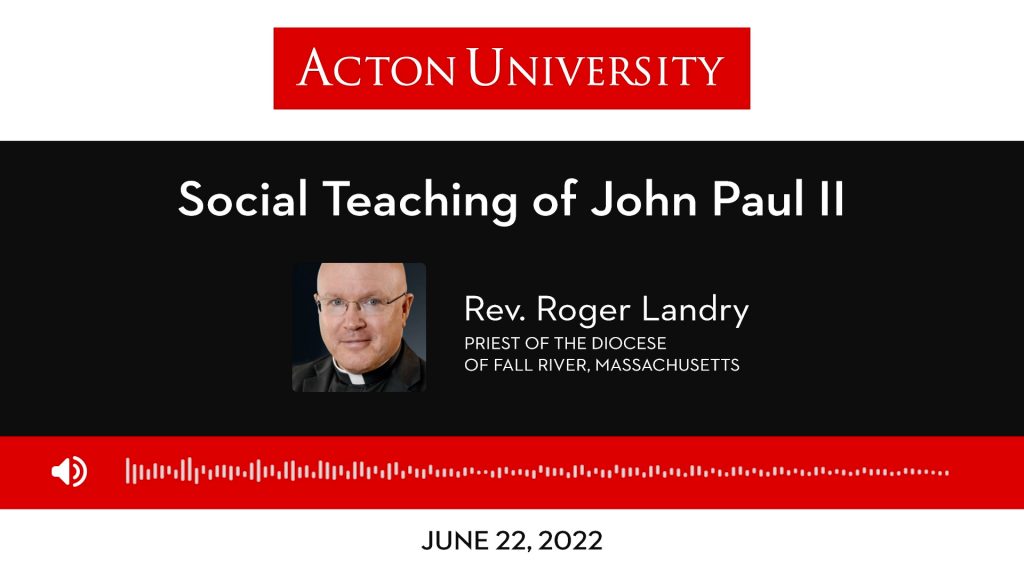 Hope for the Inner City | Acton On-Demand